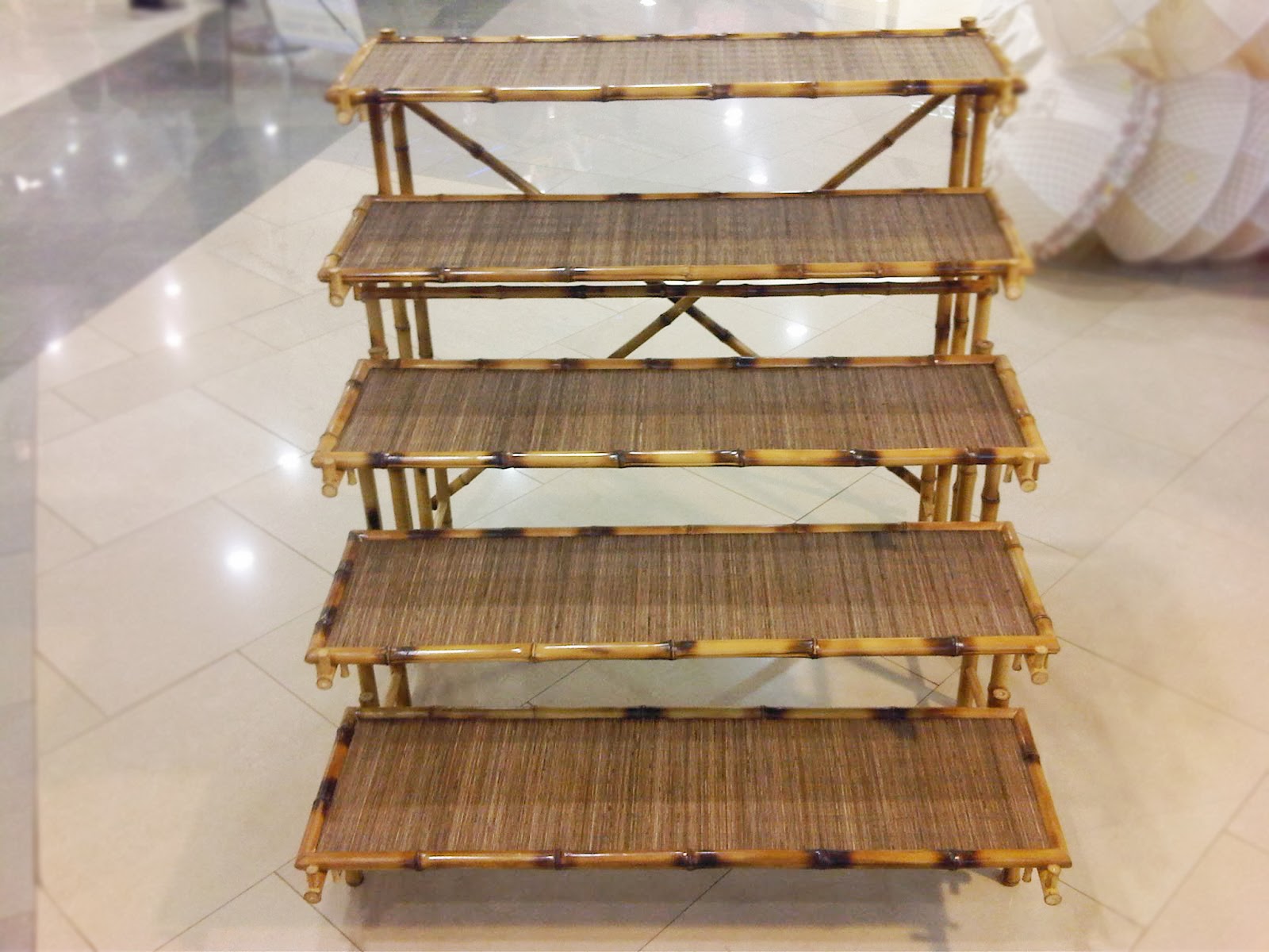 Kerajinan Bambu Cendani: Rak Bambu system Knock Down