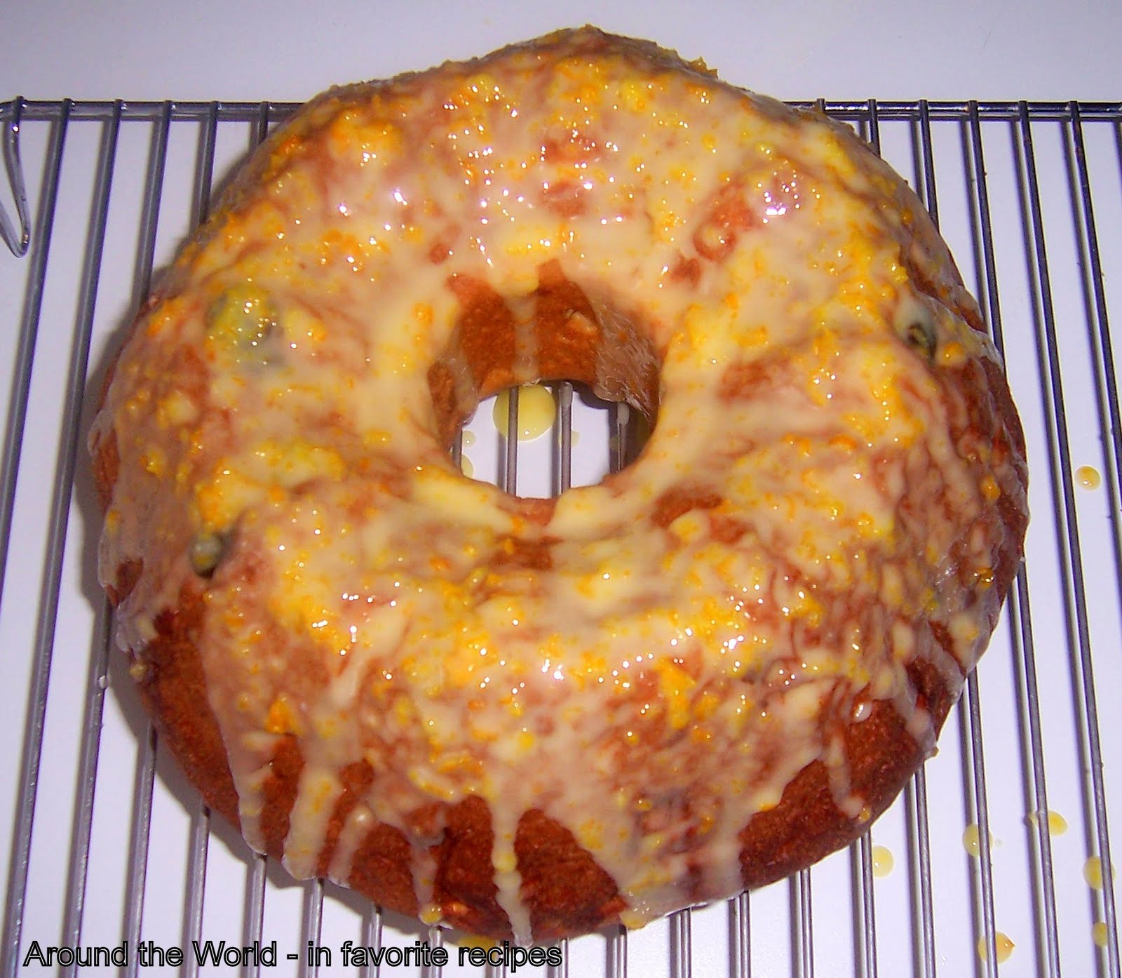 Around the World - in favorite recipes: German 'Kugelhopf' with Dried ...