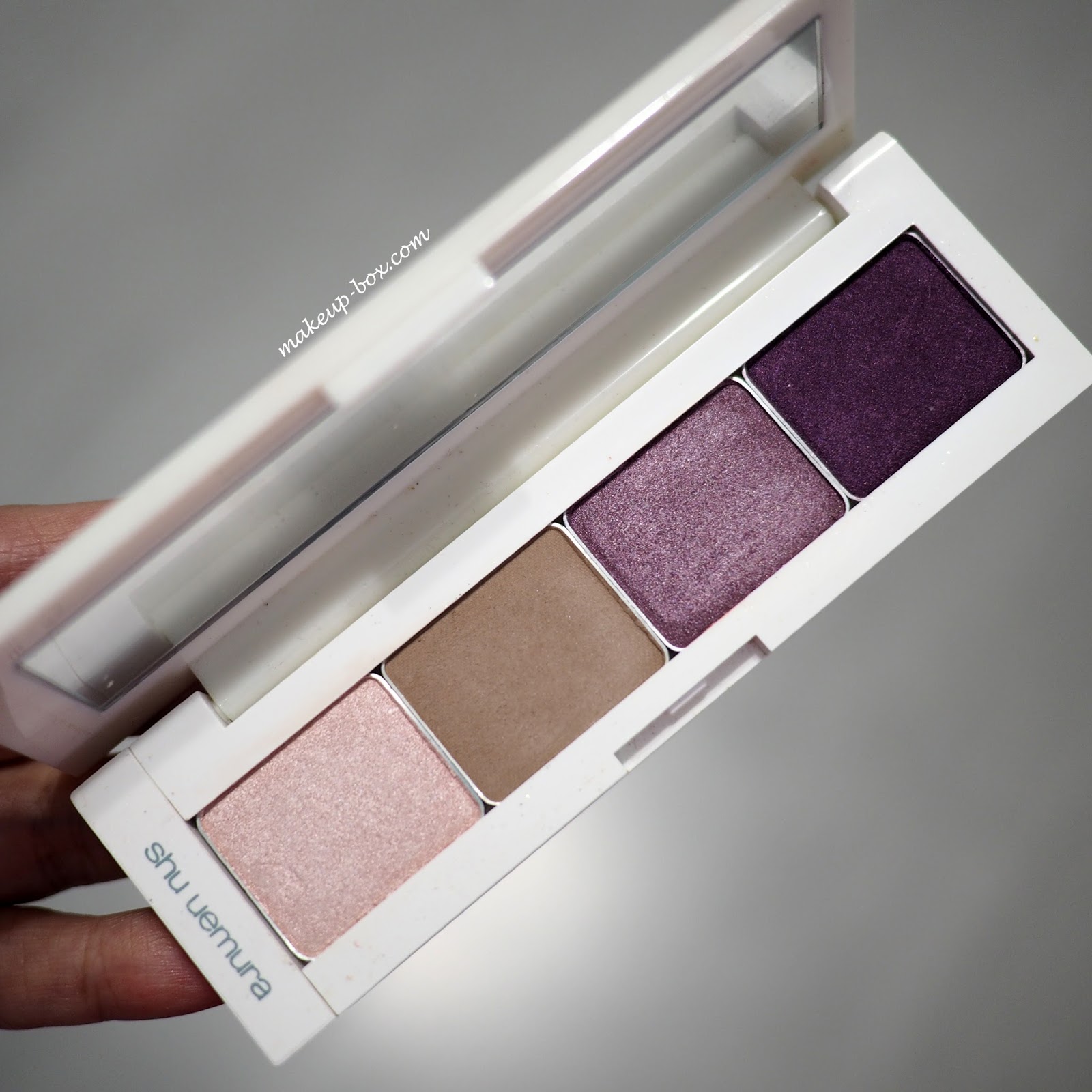 The Makeup Box: Shu Uemura Color Atelier Eye Shadow Swatches and Review