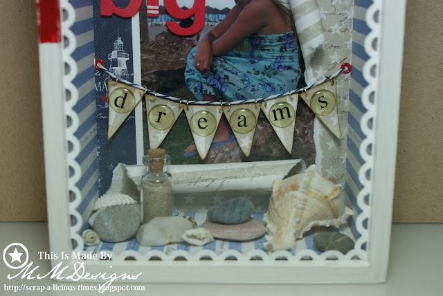 Scrap-a-licious-times: Nautical Style Shadow Boxes.