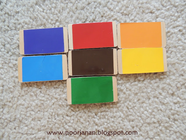 Noor Janan Homeschool: Color Tablet Words