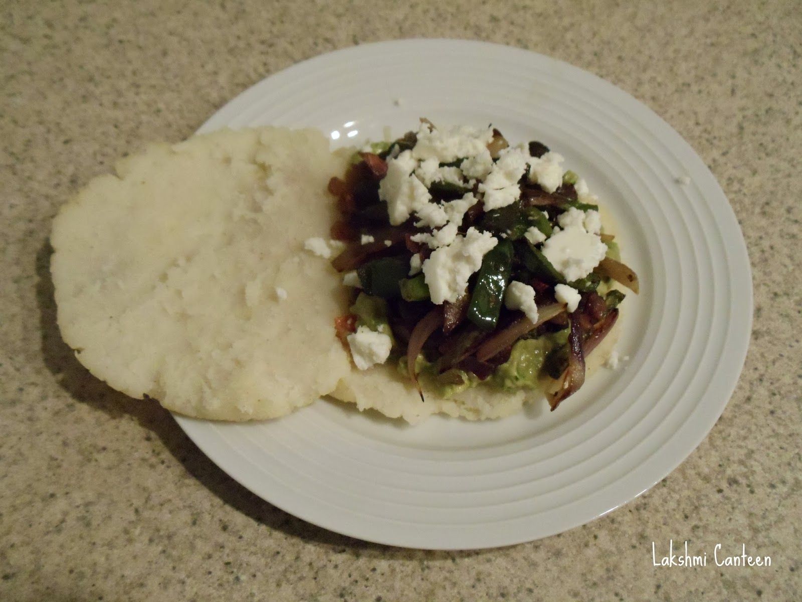 Lakshmi Canteen: Vegetarian Arepas