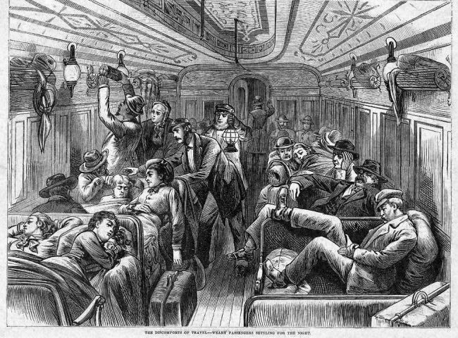 Cowboy Kisses: Train Travel in the 19th Century
