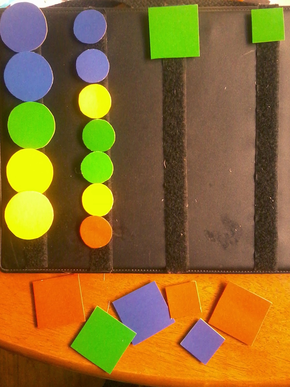 Mami Profe: actividades con velcro