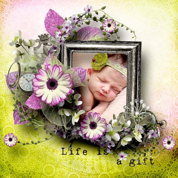 Feli Designs: Life is a Gift - New Kit and Freebie
