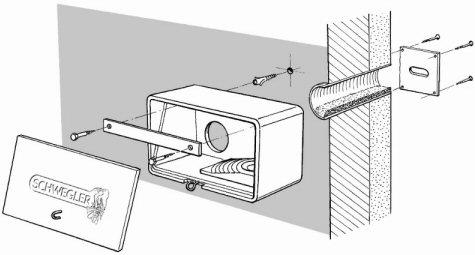 Action for Swifts: Retrofitted observation Swift boxes inside a gable end