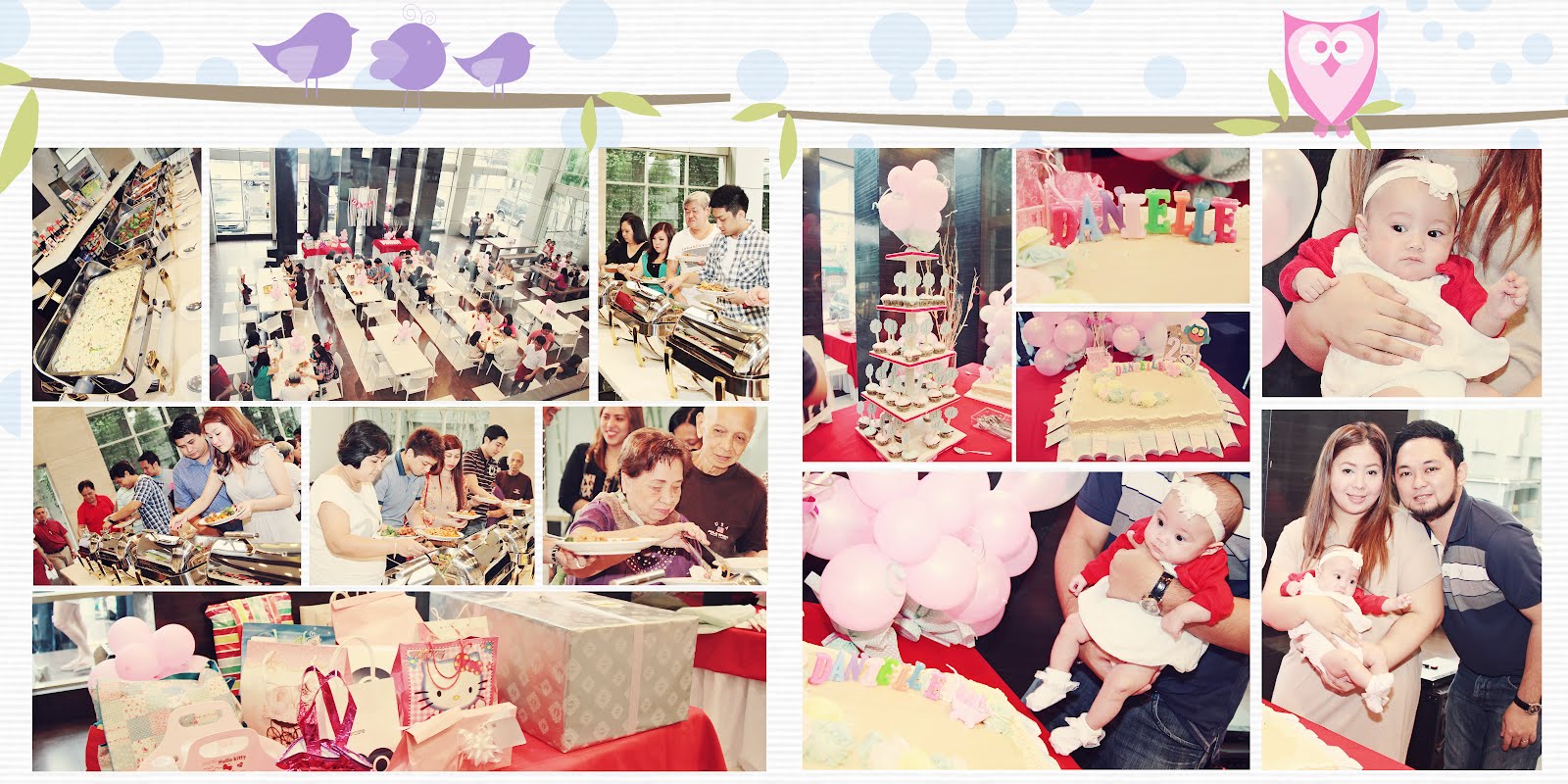 krystinspiration: Dani's Baptism: Photobook Layout