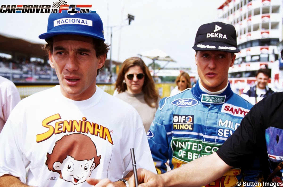 Sulinha Cidad3: Fotos Ayrton Senna e Michael Schumacher - Ayrton Senna ...