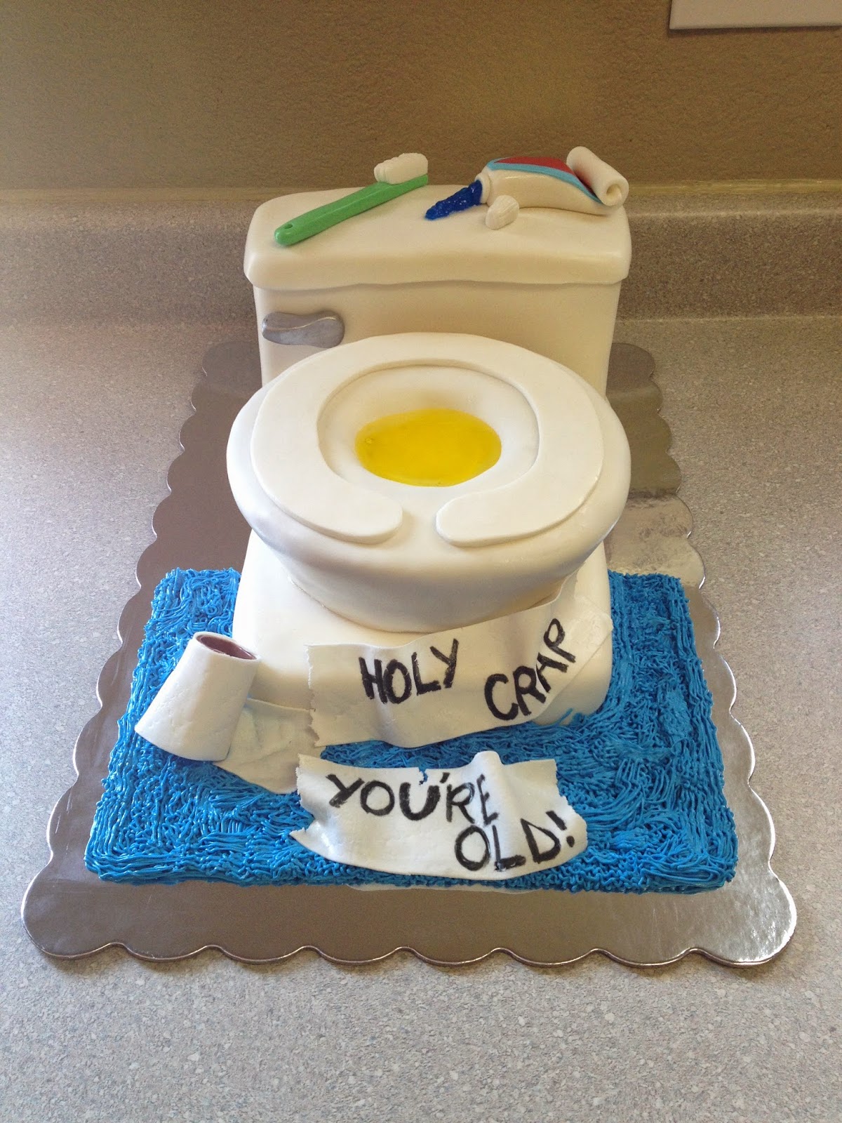 i heart cakes: "Holy crap, you're old!" cake