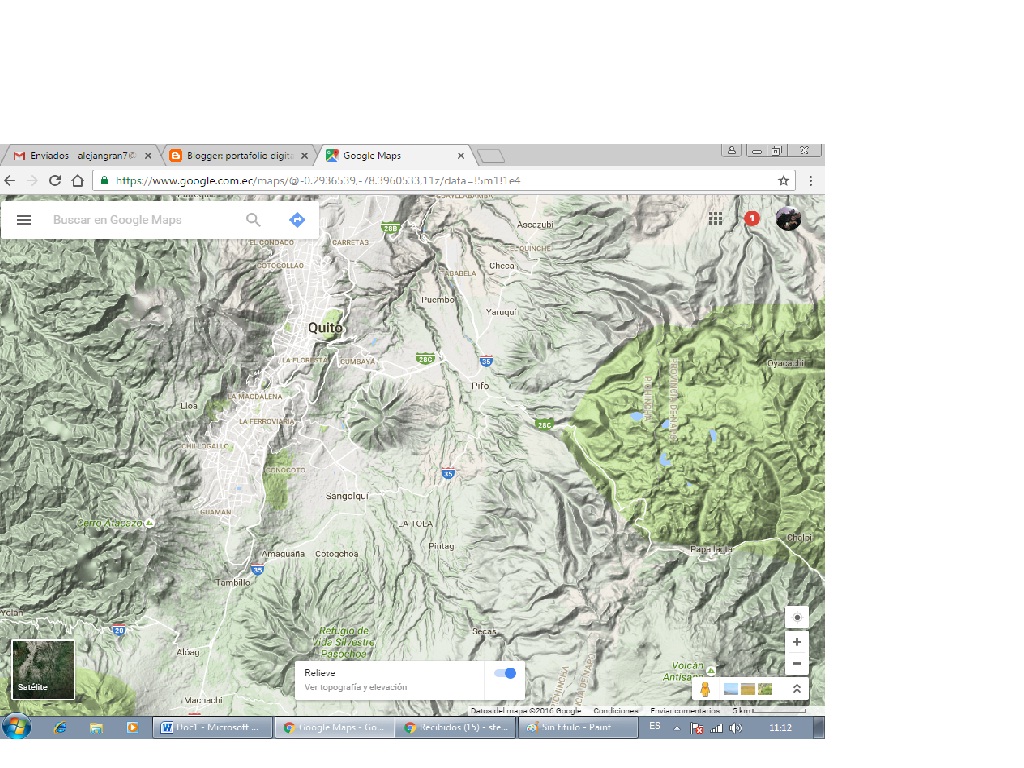portafolio digital: Practicas de google maps