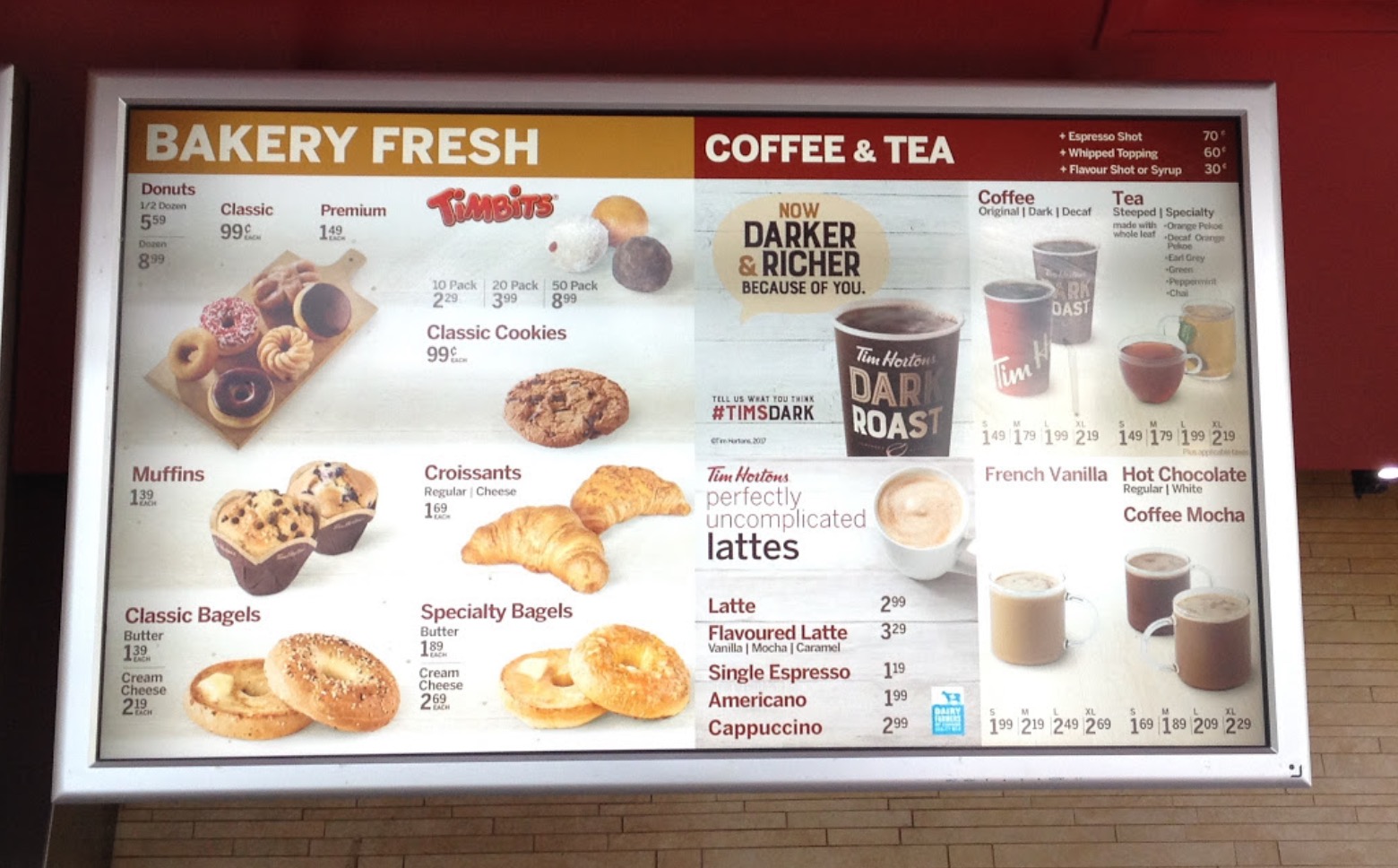 99セントでコーヒーとドーナツが楽しめるカナダのミスド ティムホートンズtim hortons | Oishi in Canada