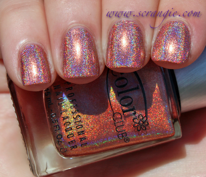Scrangie: Color Club Halo Hues Holographic Nail Polish Collection ...