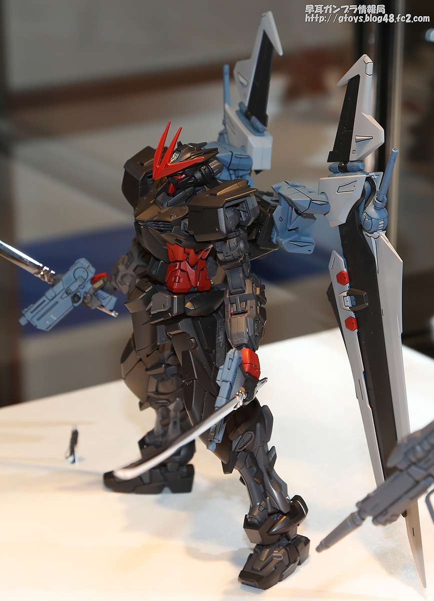 GUNDAM GUY: MG 1/100 Astray Noir - On Display @ C3 x Hobby 2013 (Japan ...