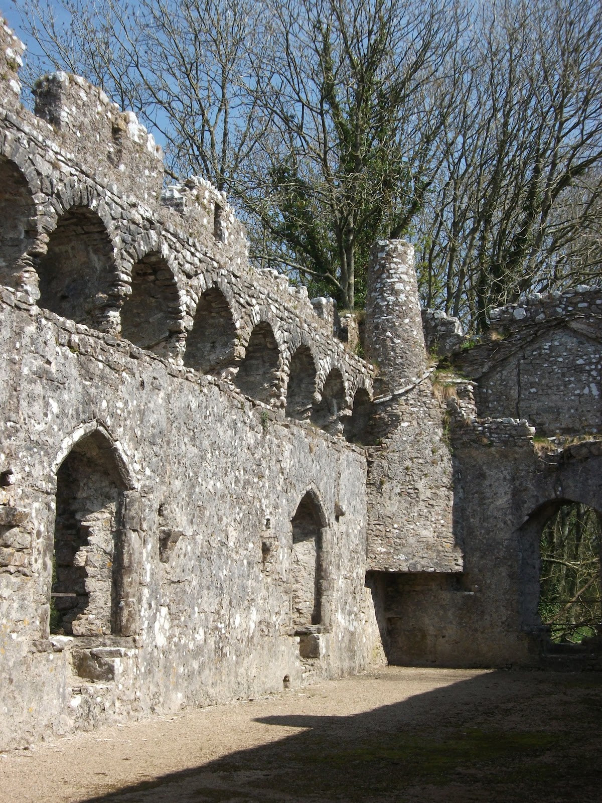 The Castle Hunter: Lamphey Bishops Palace