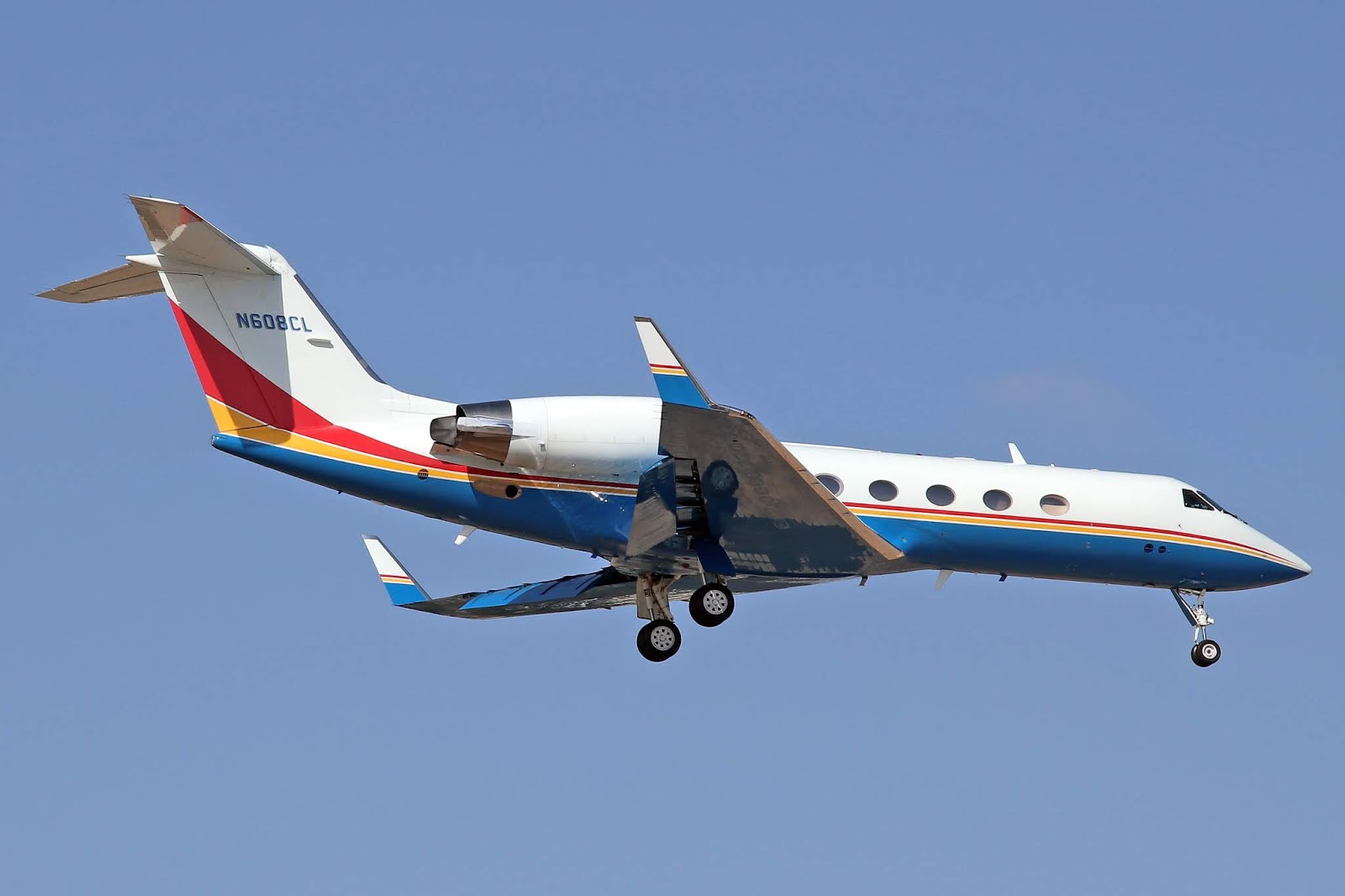 Aero Pacific Flightlines: Gulfstream G-IVSP (c/n 1193) N608CL