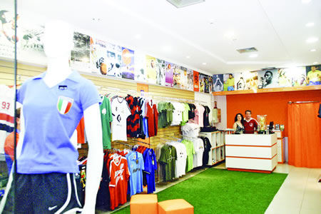 Dr.Empresário: Loja de produtos Licenciados de times de futebol