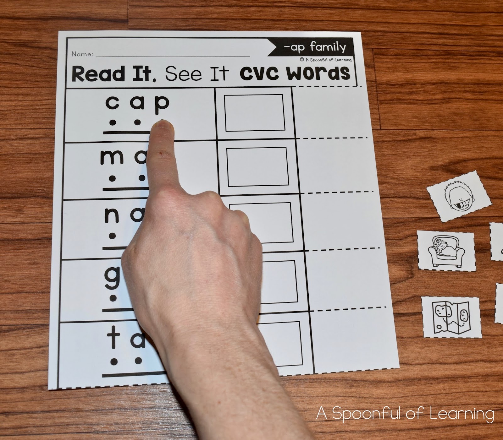 Reading Fluency Activities - Read it, Write It, See it