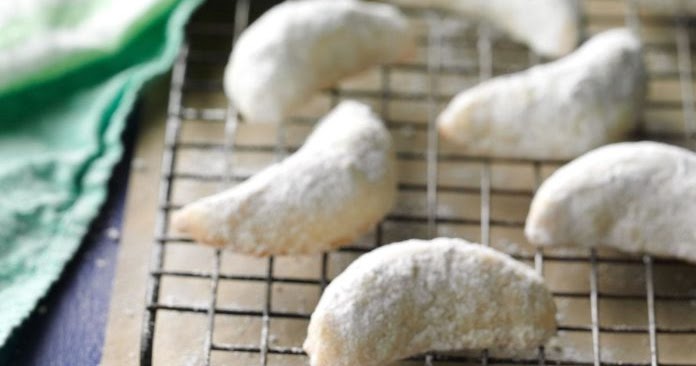 Greek Butter Crescents Recipe | LEBANESE RECIPES