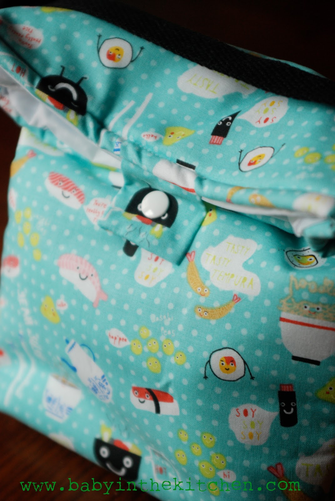 Baby in the Kitchen's Review Blog: Sushi-Themed Cloth Lunch Set by ...