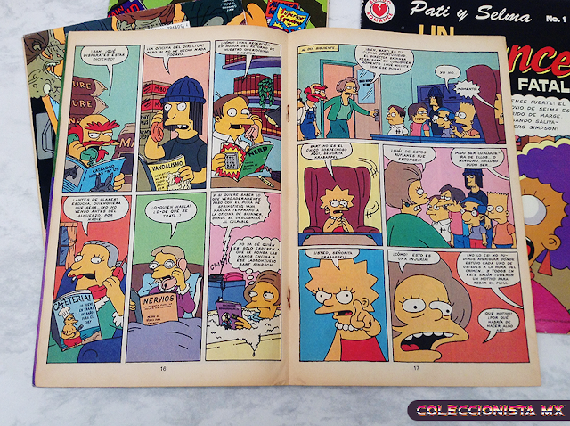 Simpson Comics - Editorial Vid (90's) - Coleccionista MX