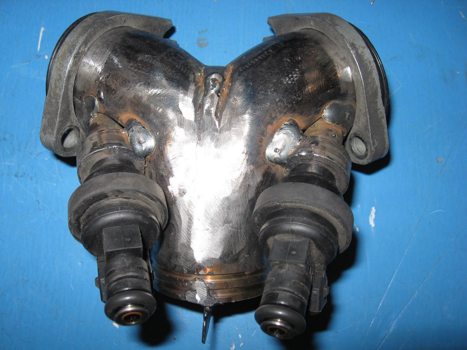 motomatin projektit: DIY injection for Harley FLH