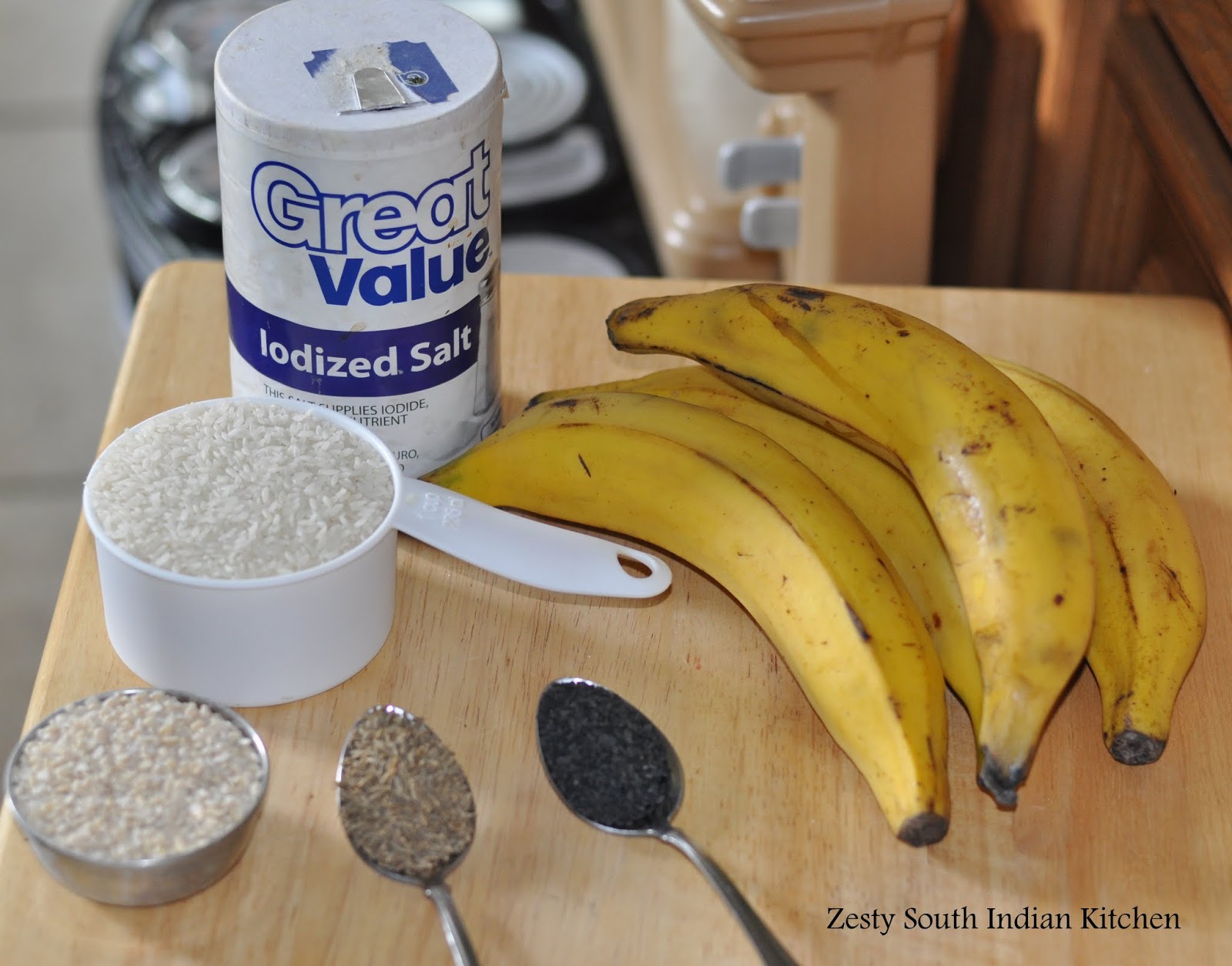 Pazham Boli/ Batter fried Plantain fritters - Zesty South Indian Kitchen