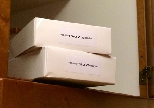 Spotted: New Titleist Pro V1's In Plain White Boxes | GolfCentralDaily ...