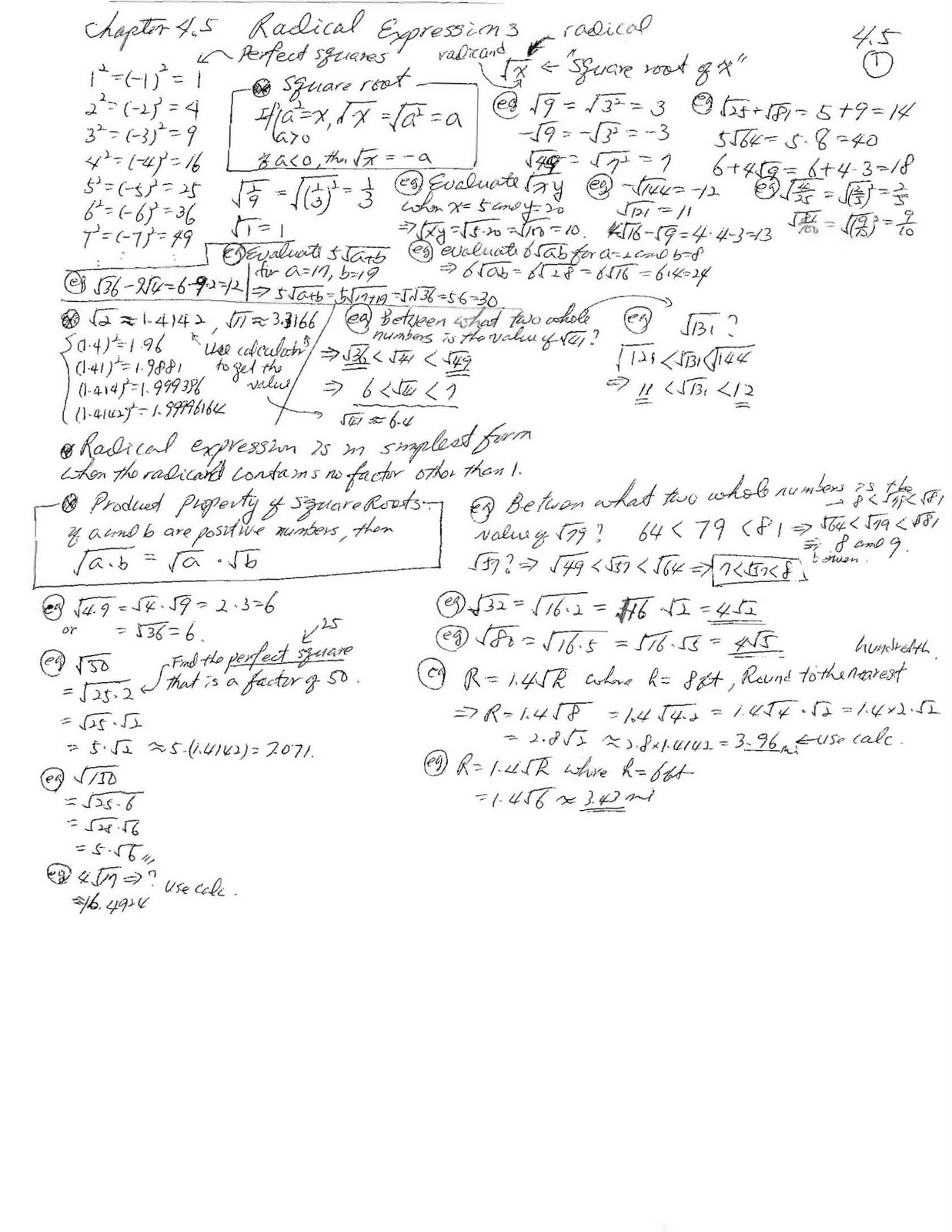 Sean's Math Page: Math 087 Class Note - Chapter 4.5