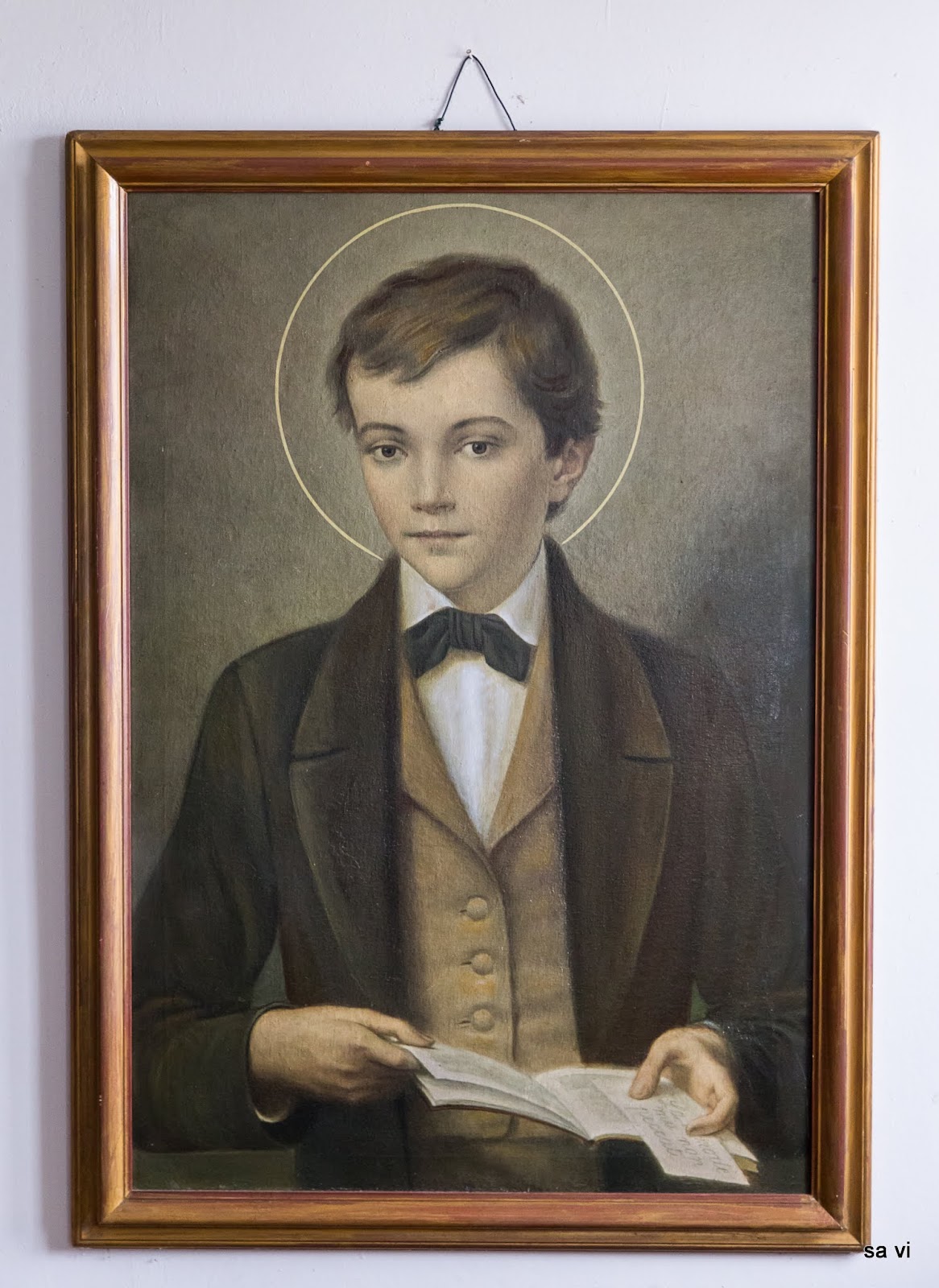 sacerdos viennensis: Am Geburtsort des hl. Dominikus Savio