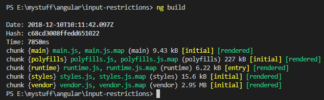 Hansamali Gamage: Angular 6 - Input restrictions in a form