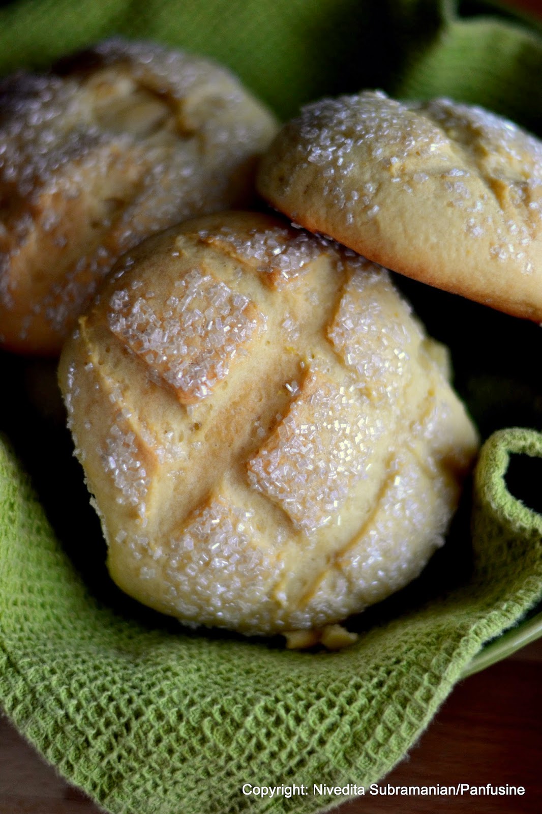 The 'We knead to bake' project 2014 - Japanese Melon Pan bread