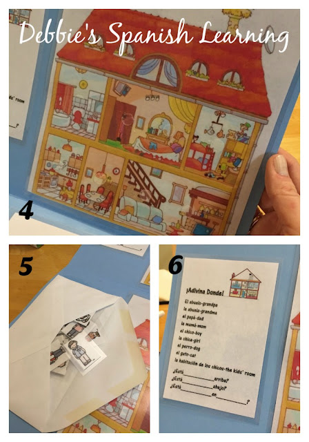 Debbie's Spanish Learning: Spanish File Folder Guessing Game