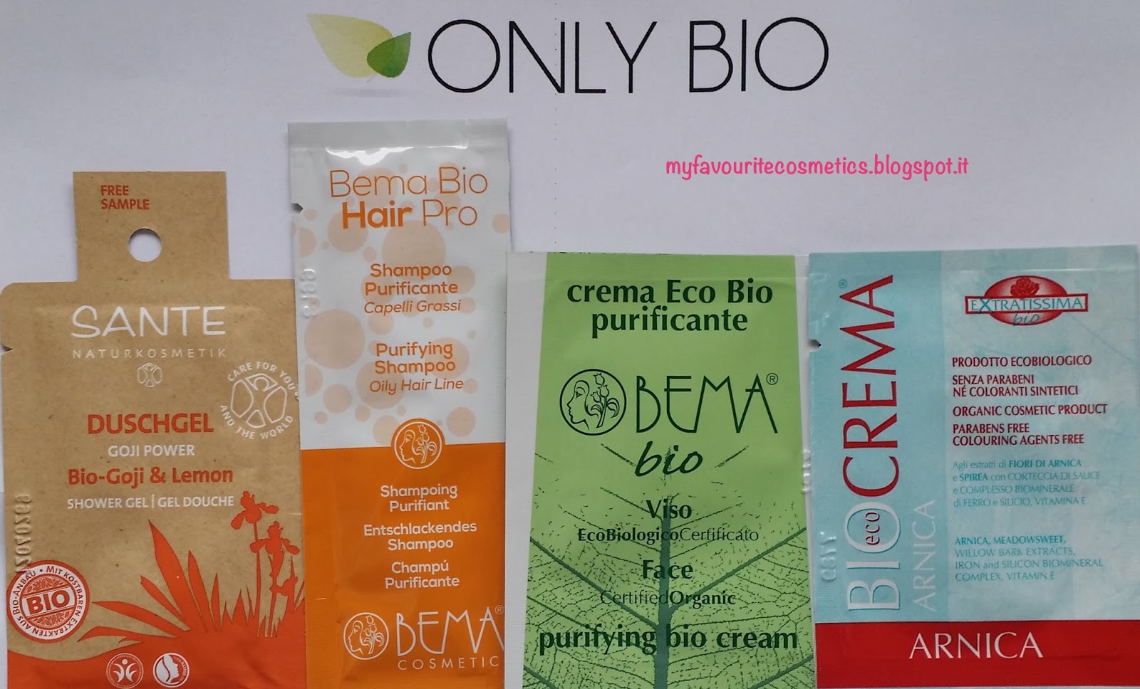 My Favourite Cosmetics: Only Bio - L'e-commerce dedicato interamente ...