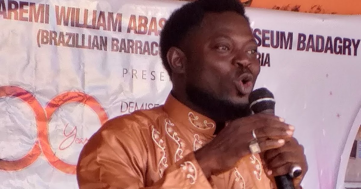 Anago James Akeem Osho as guest speaker at the 100 years demise of ...