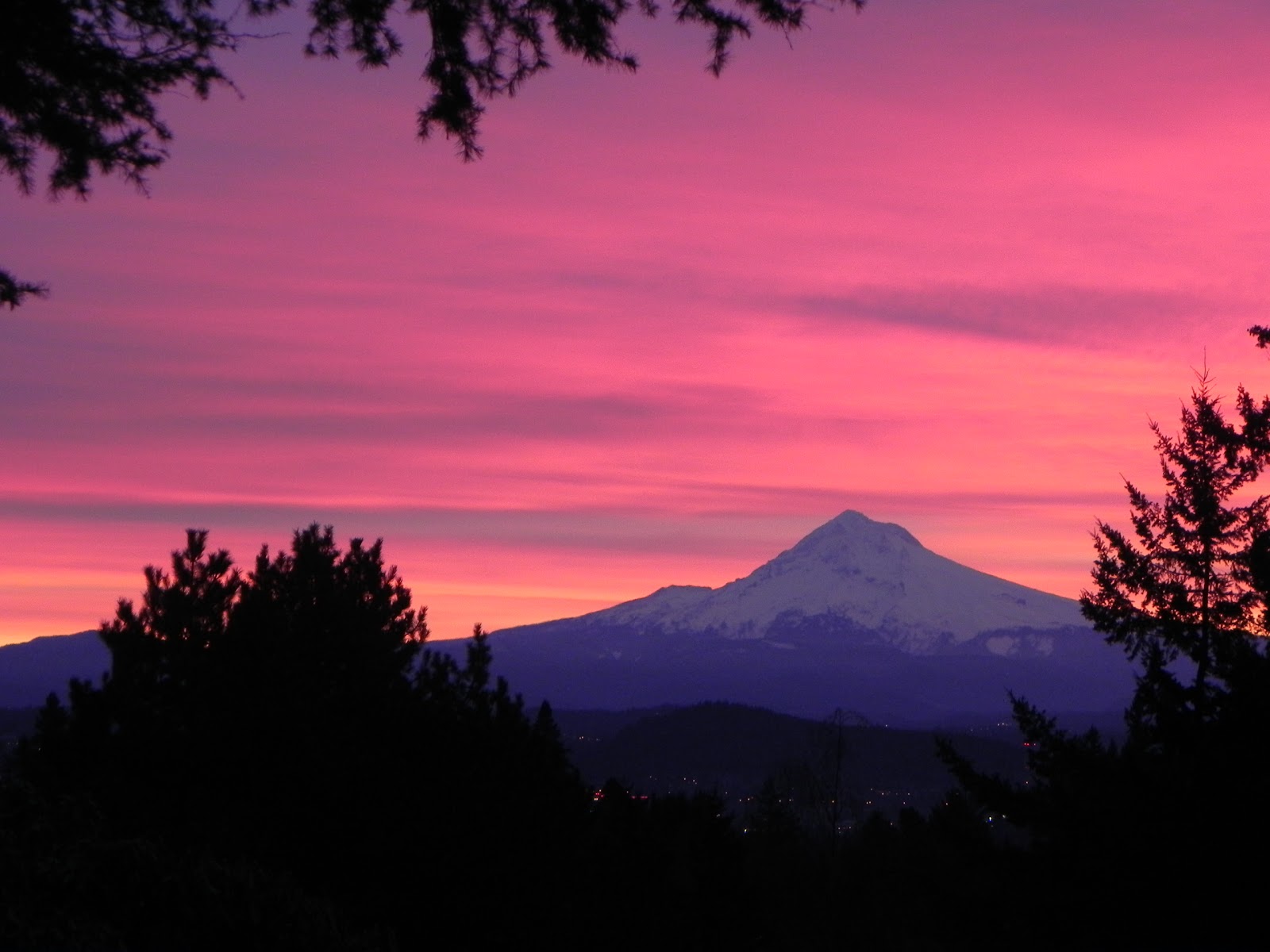 Northwestern Exposure: Pink Mountain Sunrise