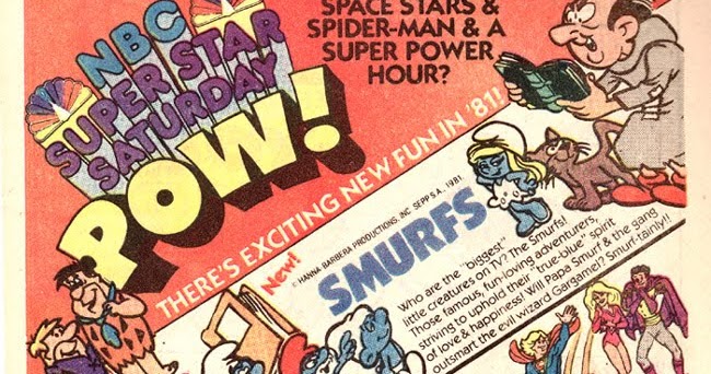 Saturday morning cartoons on NBC