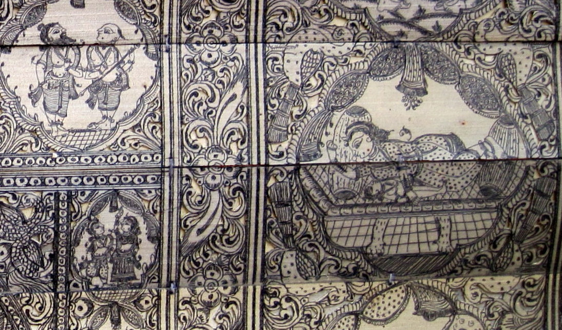 Palm leaf painting - Tala Pattachitra - Random Photography