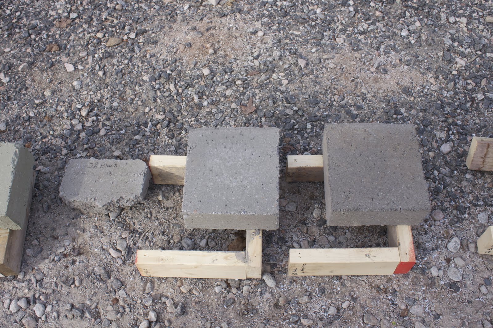 Approaching Sustainability: Rammed Earth Colour Samples