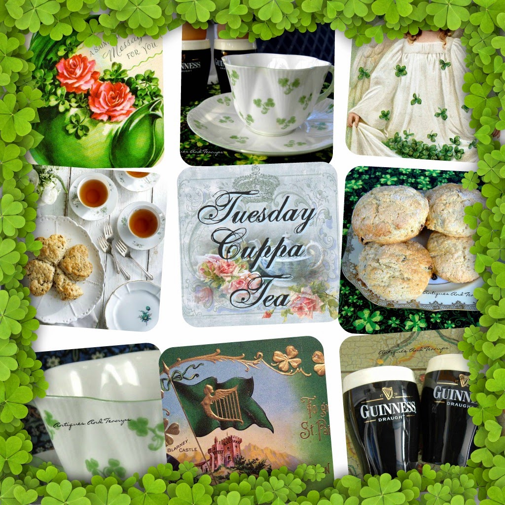Antiques And Teacups: Tuesday Cuppa Tea Irish Scones For Saint Patrick ...