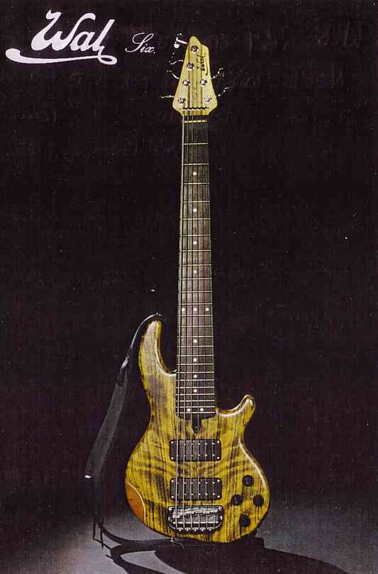 A HISTORY OF WAL BASSES: Custom Series basses (Mark I, II & III)