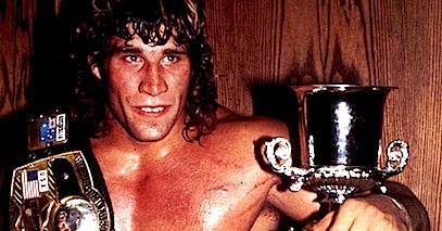 The Domed Globe: Belt and Trophy: Kerry Von Erich
