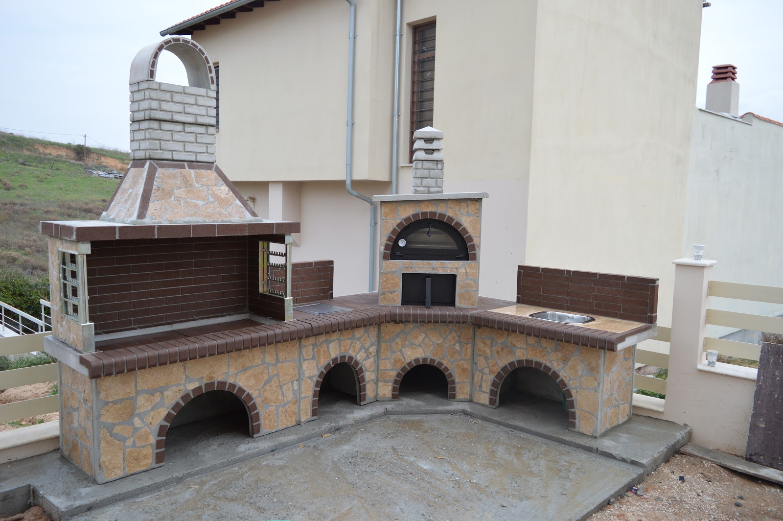 bahçe-barbekü-modelleri SXISTOLITHOS garden barbecue: bahçe-barbekü ...