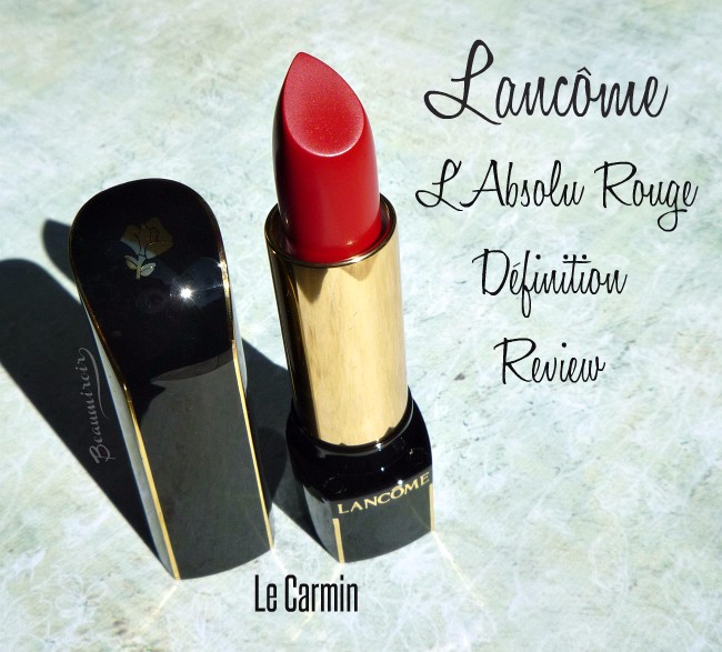 #FrenchFriday: Lancome L'Absolu Rouge Definition in Le Carmin (Review ...