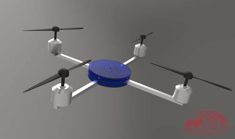 Quad copter Design | Aoo3D
