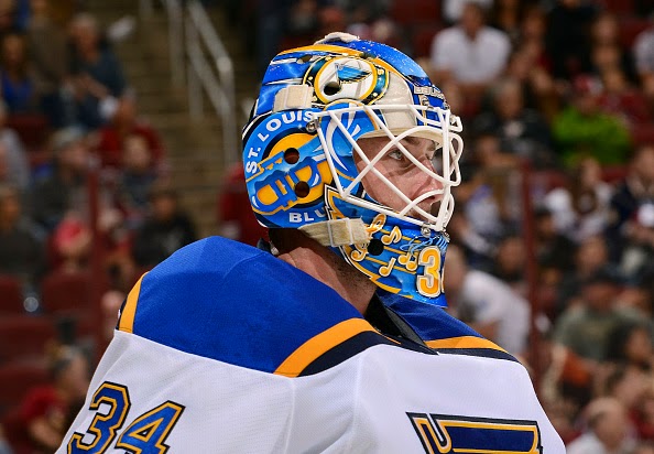 I Love Goalies!: Jake Allen 2014-15 Mask