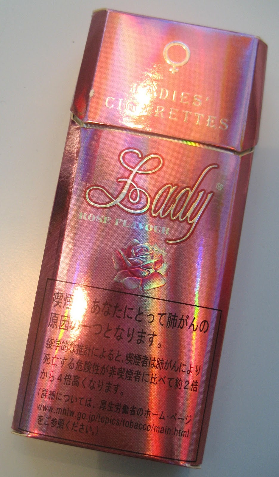 In the glitter: Weird stuff: my collection of cigarette packages