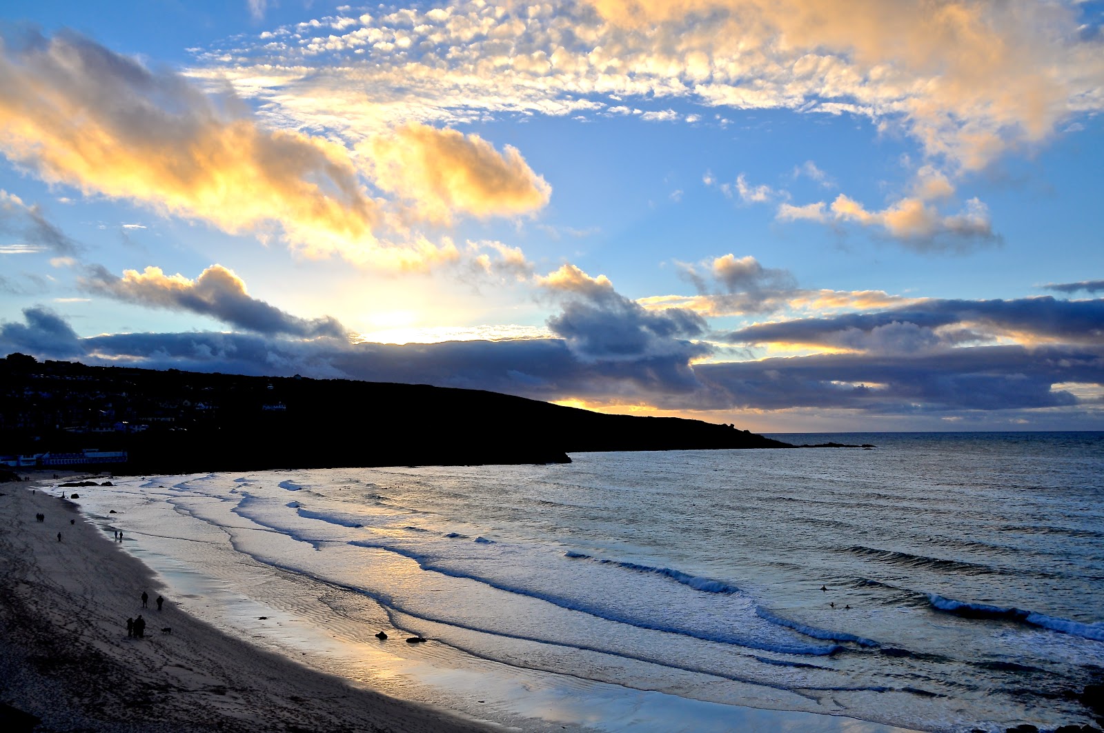 imac's Photos from the Minds Eye: A Splash of Colour -- Sunset St Ives ...