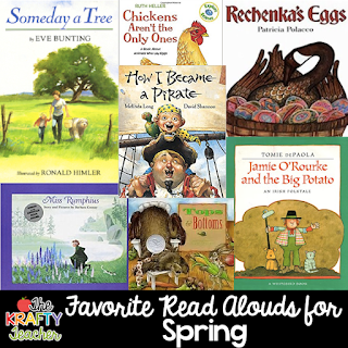 7 of my Favorite Spring Read Alouds - The Krafty Teacher