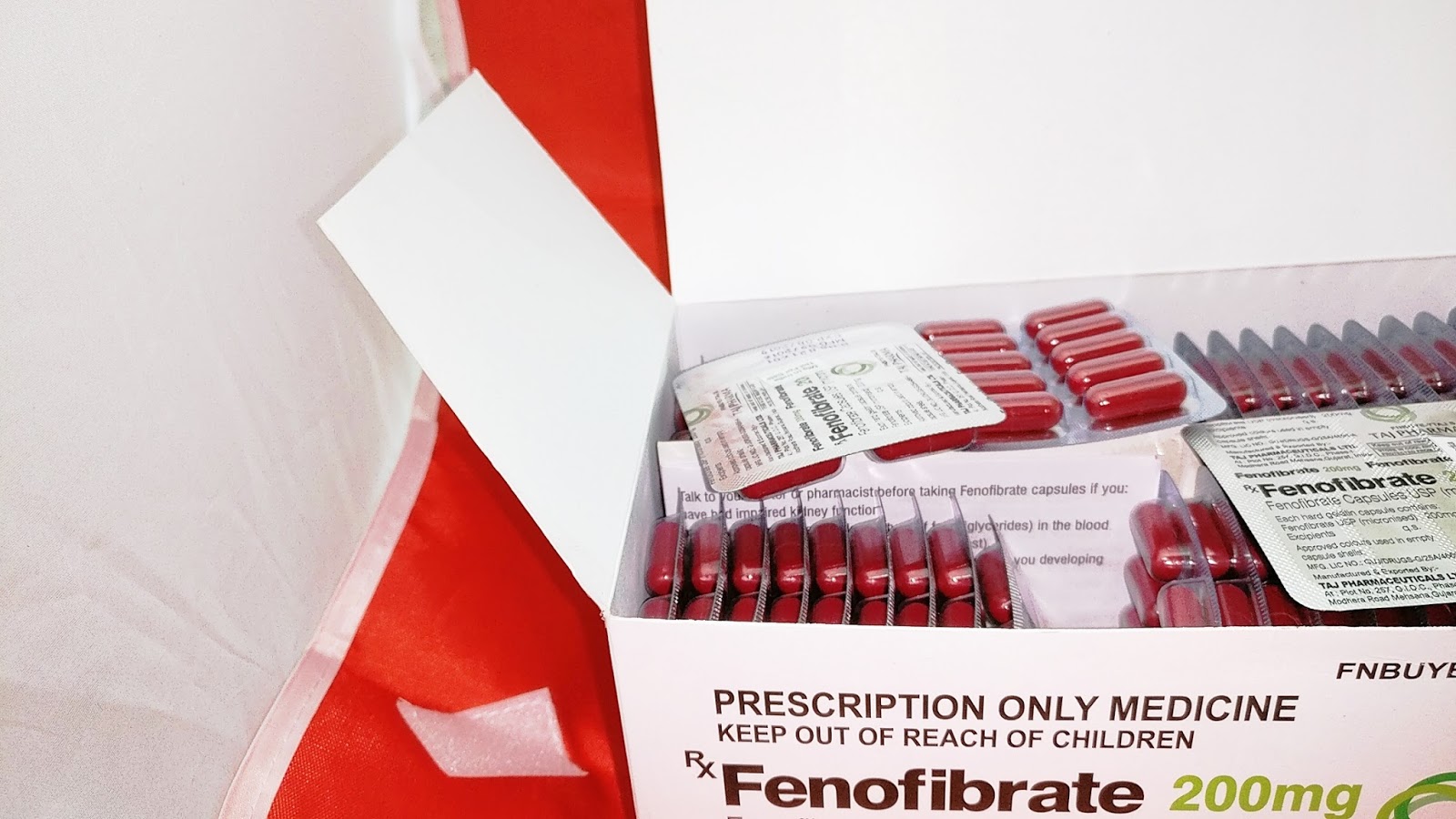 FENOFIBRATE MICRO 200MG CAPSULES | Tajpharma.com: FENOFIBRATE MICRO ...