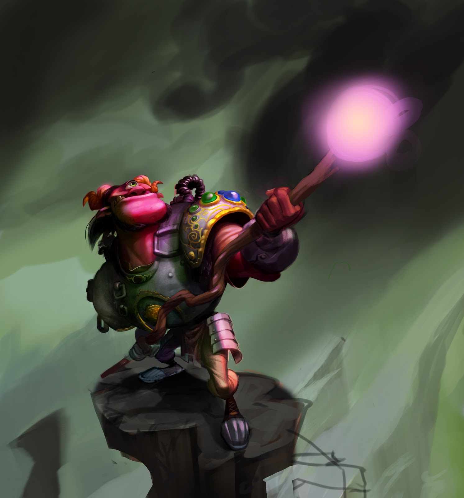 The Art of Mark Jarman: Sketching Baldric